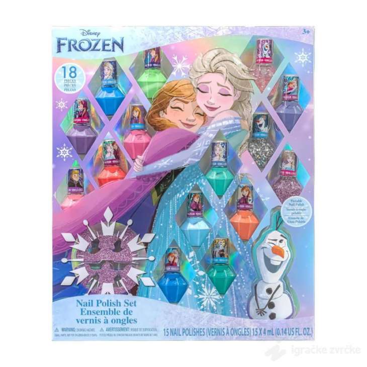 Frozen set lakovi za nokte 18pcs