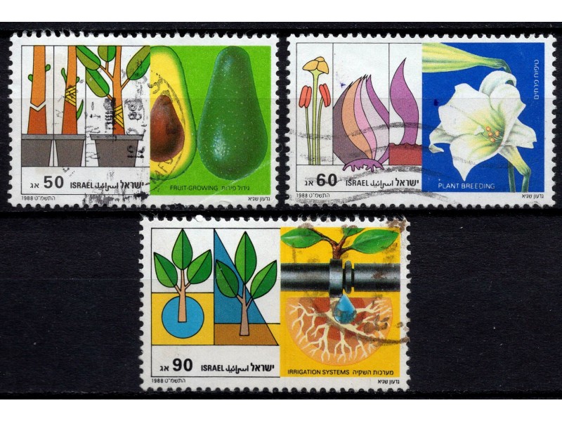 Izrael 1990. Flora
