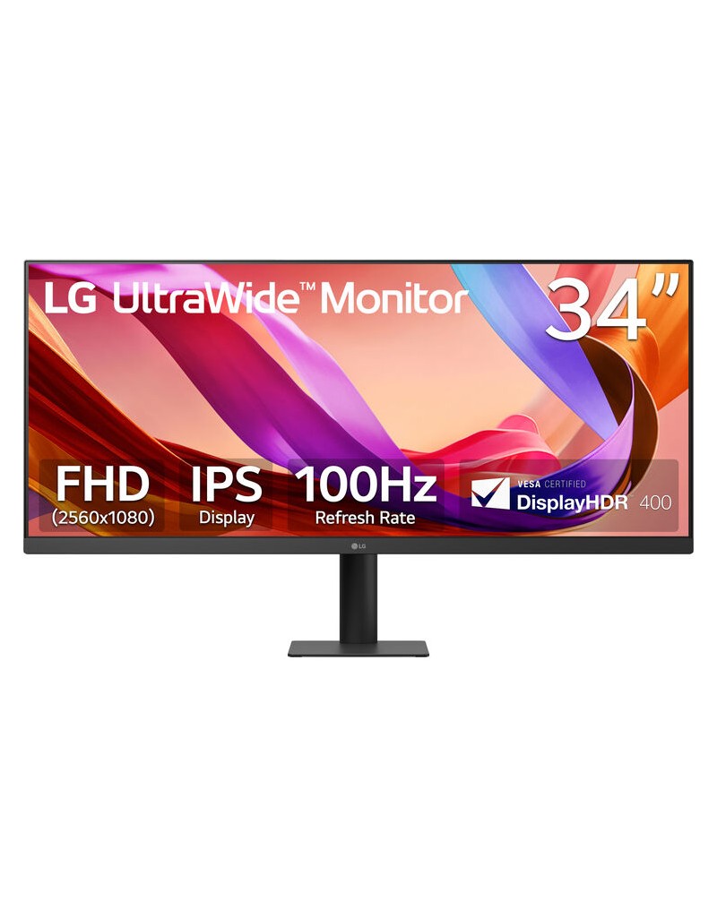 LG UltraWide 34U511A-B 34" 1080p HDR 100 Hz Monitor