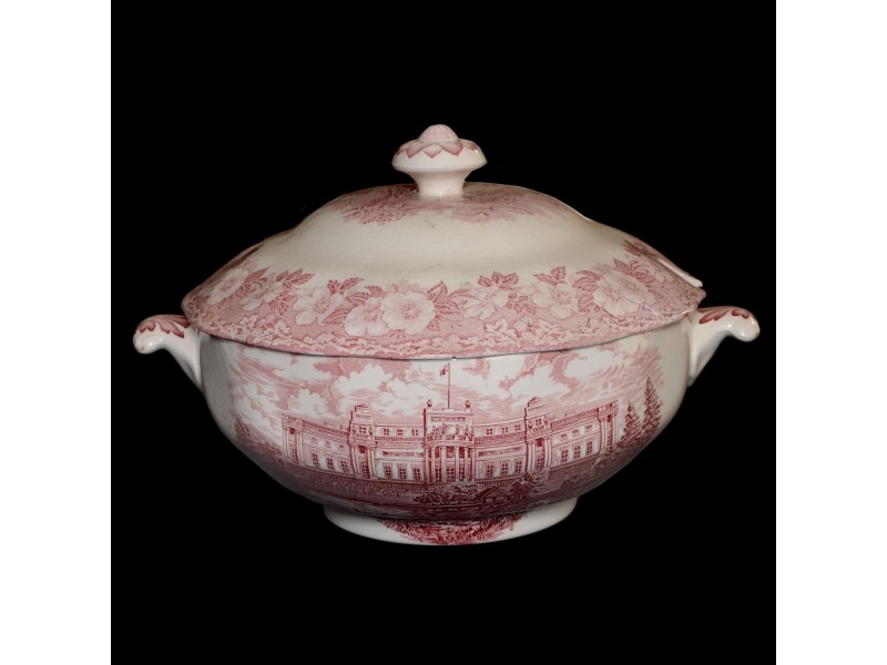 Skupocena činija čorbaluk Wedgwood Tunstall England.