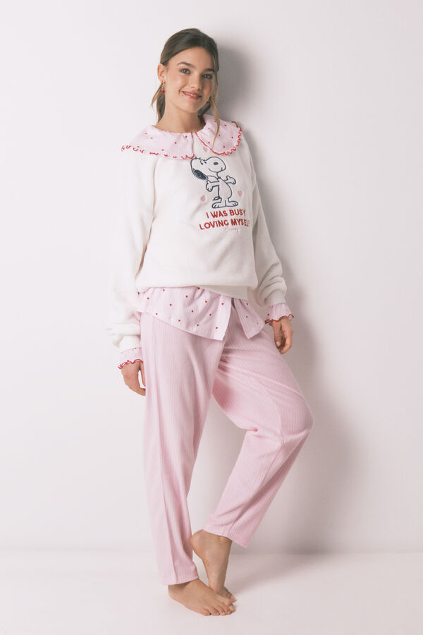Fleece-Pyjama lang SNOOPY