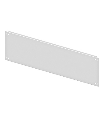 Slepa ploča 895mm B6 čelični lim za AC modularna kućišta
za AC ormare, RAL7035, 276x895x18mm (VxŠxD)