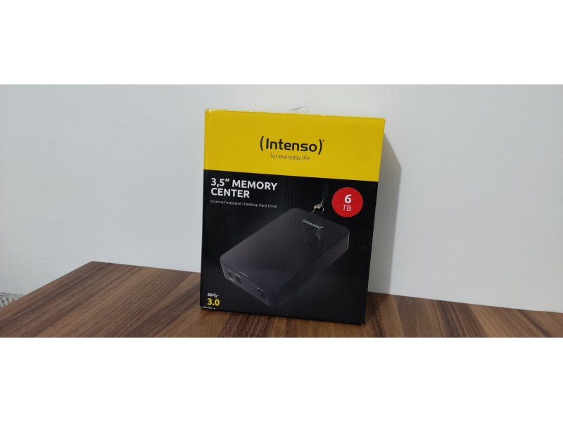 HDD 6TB Externi Intenso 3.0 Nov - Neotpakovan