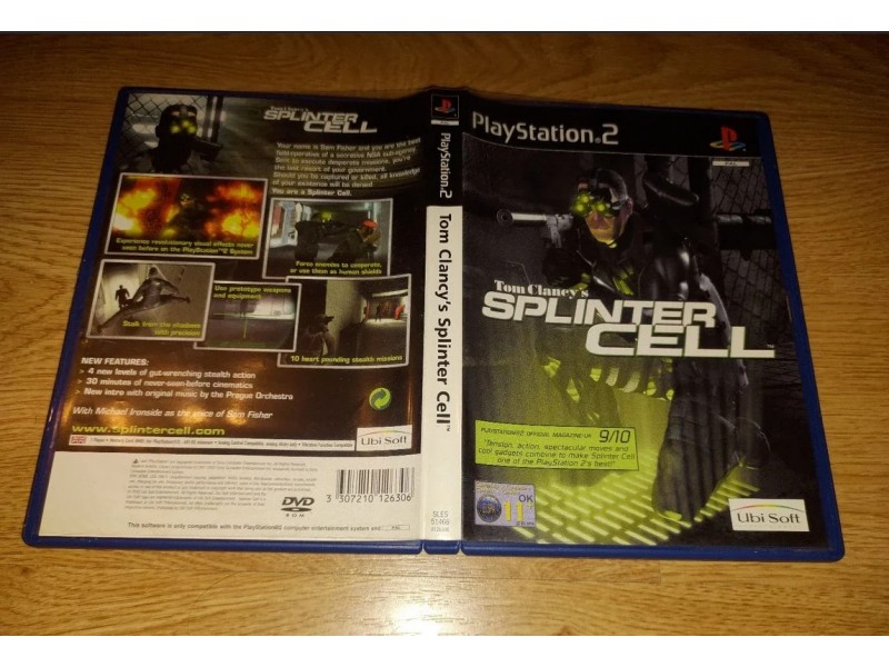 PS2 Tom Clancy's Splinter Cell