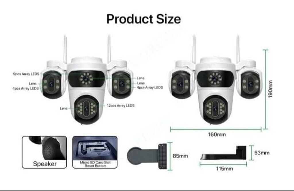 MAKSIMALNA BEZBEDNOST VAŠEG DOMA!     ️ ​Inovativna sigurnosna kamera sa