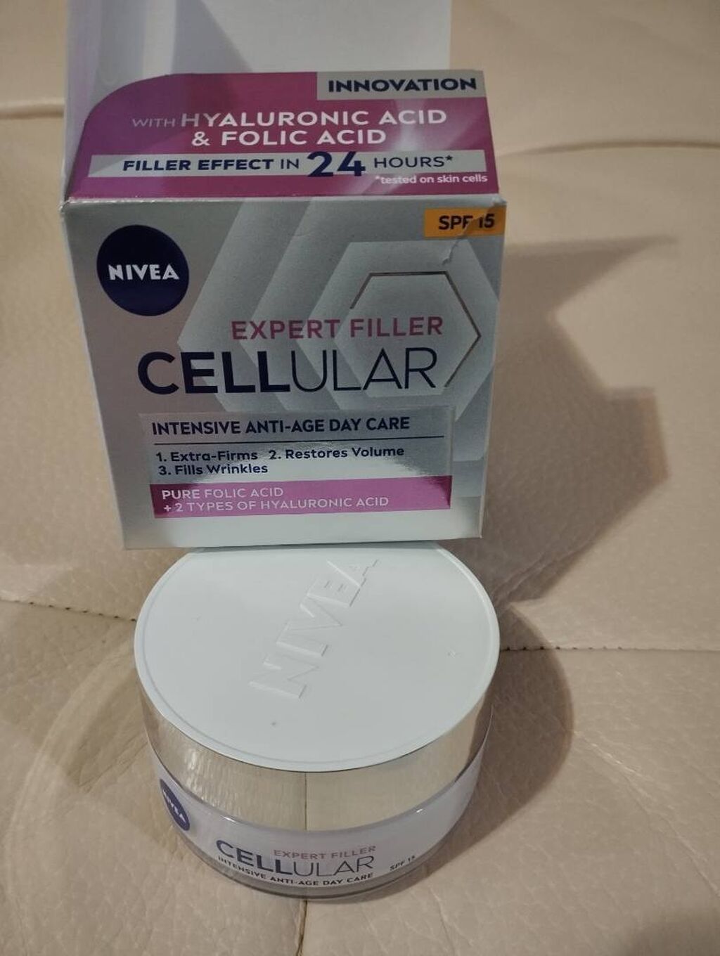 Nivea cellular expert filler dnevna krema SPF 15, 50ml, novo
