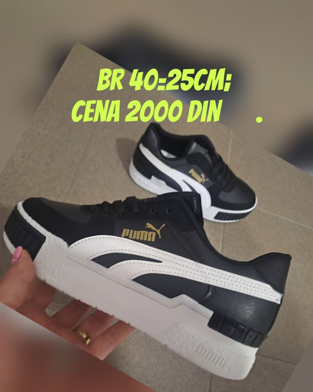 Predobar model PUMA patika. Cistimo lager. Dostupan br 40