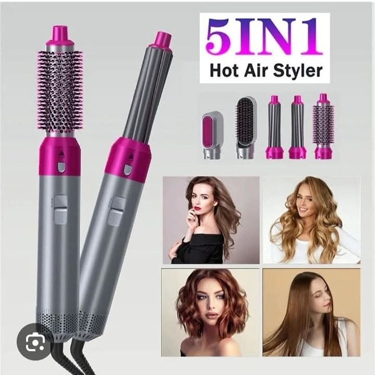 5-u-1 fen-četka i styler za kosu (Hot Air Styler) gs -