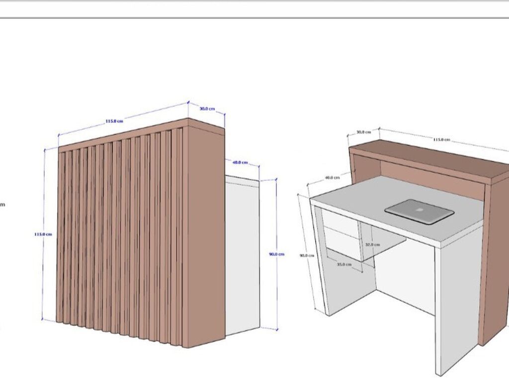 Prodaja kompleta nameštaja Idealno pogodno za salon lepote
