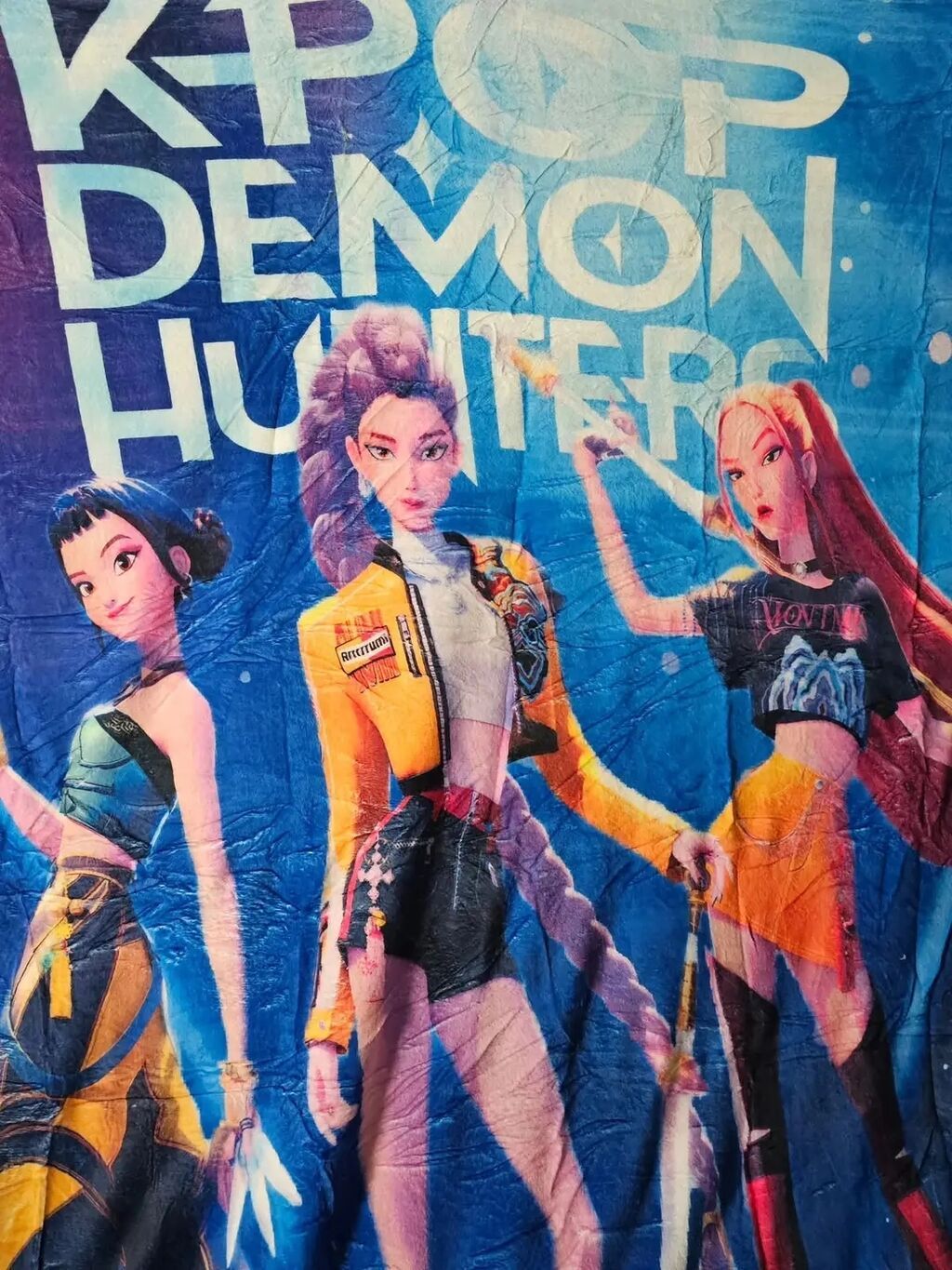 K-Pop Demon Hunters prekrivač/posteljinski pokrivač - Veliki print sa