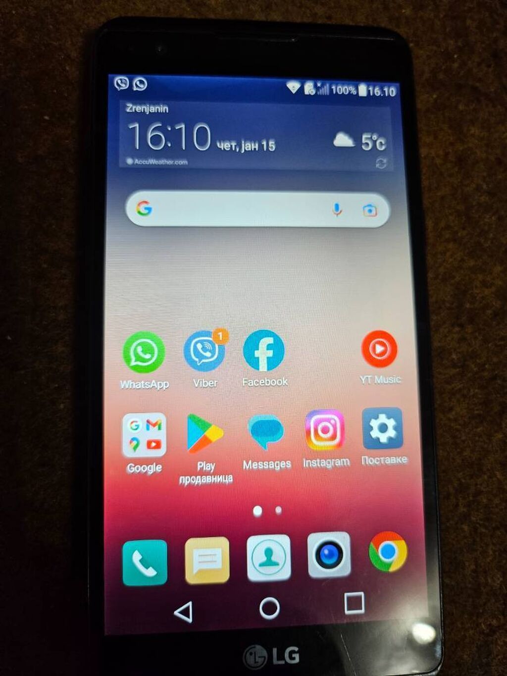 LG X power – Android pametni telefon - Model: LG X power - Ekran