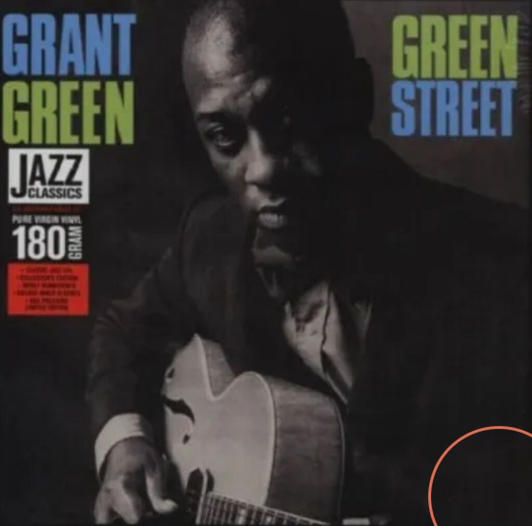 Grant Green Green Street Informacije: Format: Vinyl Žanr: Jazz