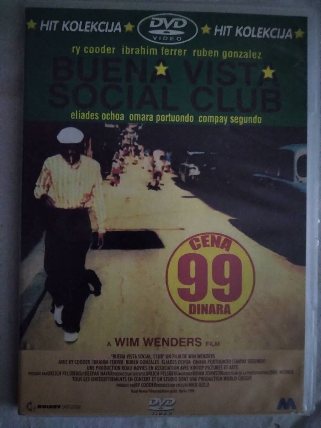Dvd :Buena Vista Social Club 101 min. srpski,ispravan