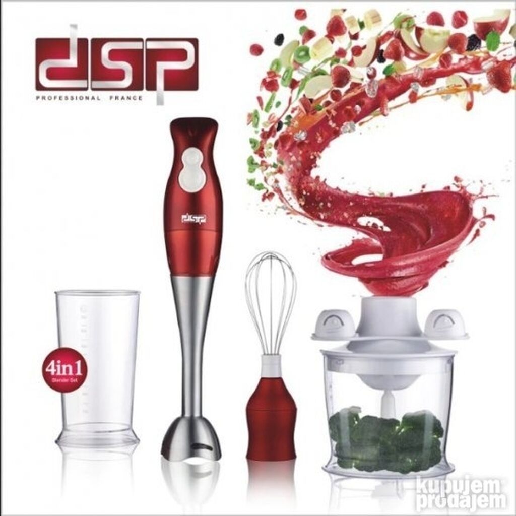 DPS blender set 4u1 KM dinara Slim ergonomic shape and Stylish Design
