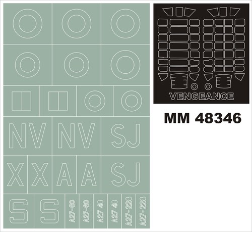 Montex MM48346 Vultee Vengeance AZ MODEL AZ4813