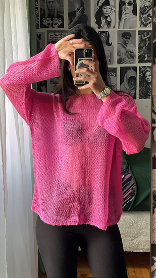 Boohoo knit džemper, M, NOVO/etiketa