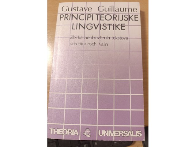 Principi teorijske lingvistike – Gistav Gijom