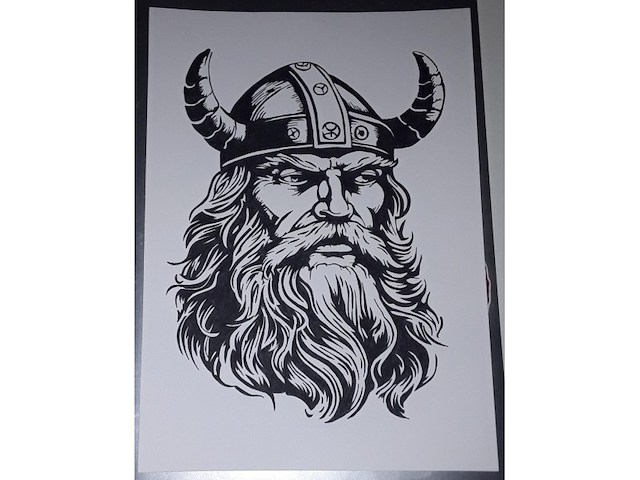 Crtez na hamer papiru 30 x 21,5 cm. - Viking