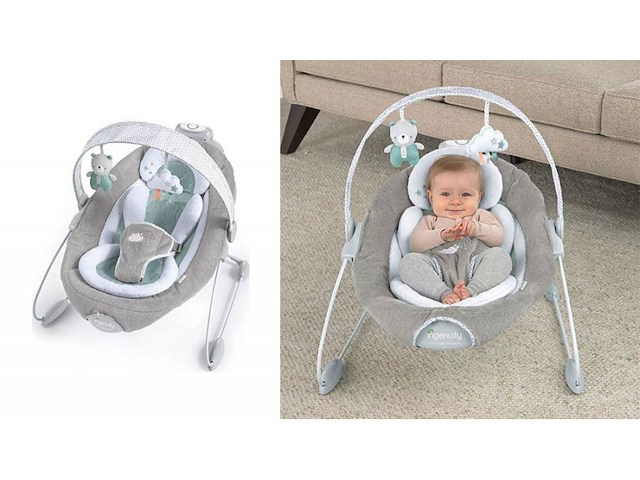 KIDS II Ingenuity Ležaljka SmartBounce Automatic Bouncer - Pemberton SKU12320