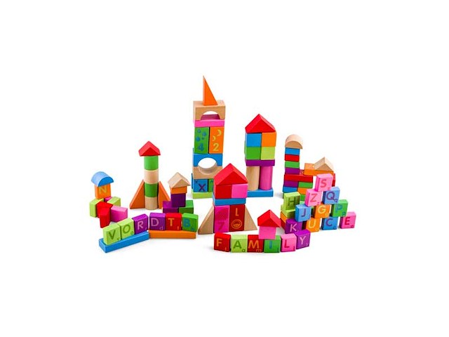 Pino Toys Edukativne kocke 100 komada 8477