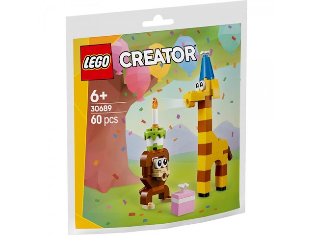 LEGO 30689 Životinje Sa Rođendanske Zabave