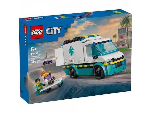LEGO 60451 Vozilo Hitne Pomoći