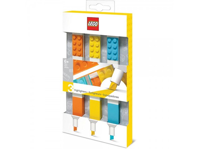 LEGO® Markeri 3 Komada Highlihters