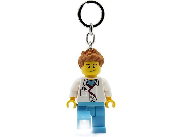 LEGO® ICONIC Privezak za ključeve sa LED svetlom Doktor