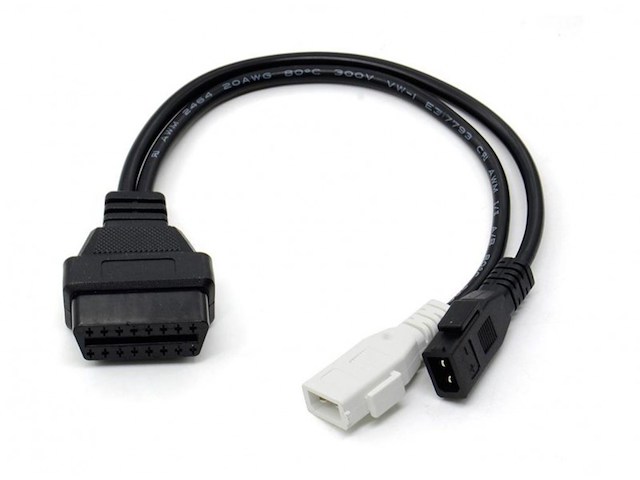 Adapter OBD za Audi (2+2 pina → 16-pins OBD2)