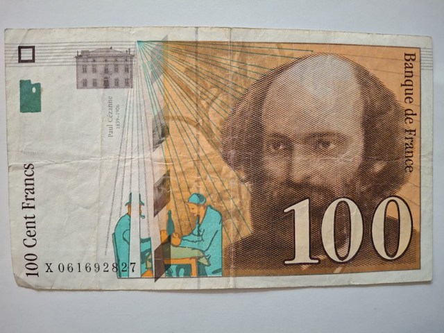 100 franaka 1998 FRANCUSKA