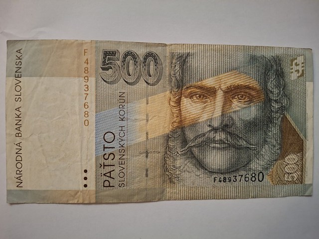 500 kruna 1996 SLOVAČKA