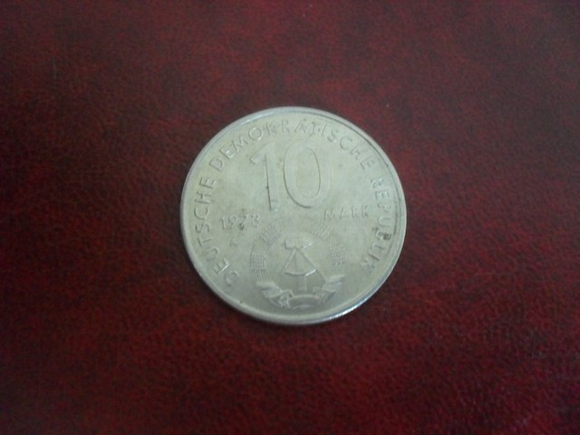 10 DDR MARK 1973.
