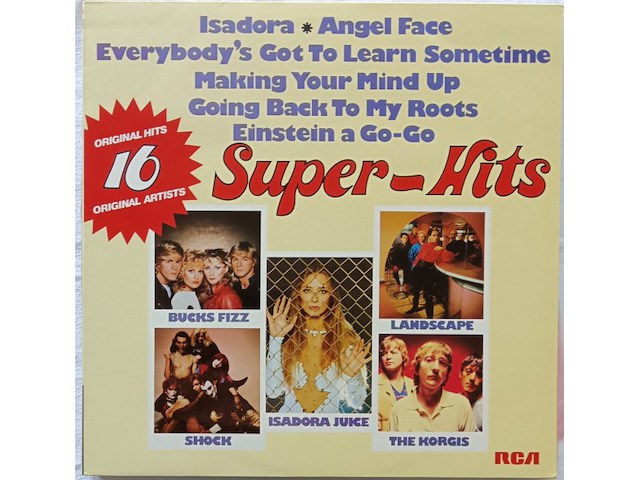 VARIOUS - 16 SUPER - HITS  ORIGINAL (Germany Press)