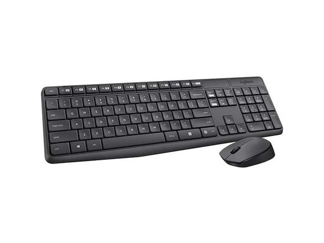 Logitech bežični komplet tastatura i miš MK235 Wireless US