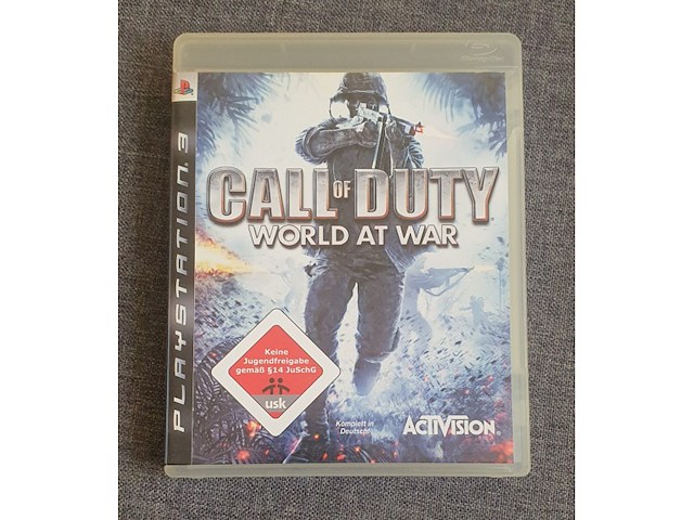 Call of Duty World at War ps3