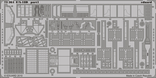 DISCONTINUED Eduard 73364 F/A-18D S.A. Academy