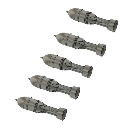 Airone Hobby AHL48088 Italian Bombs Set II - includes 5x 250kg bombs