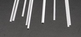 Plastruct 90581 Kształt "U" 1,6mm x 1,1mm x 0,4mm - 250mm 1szt / 1 piece