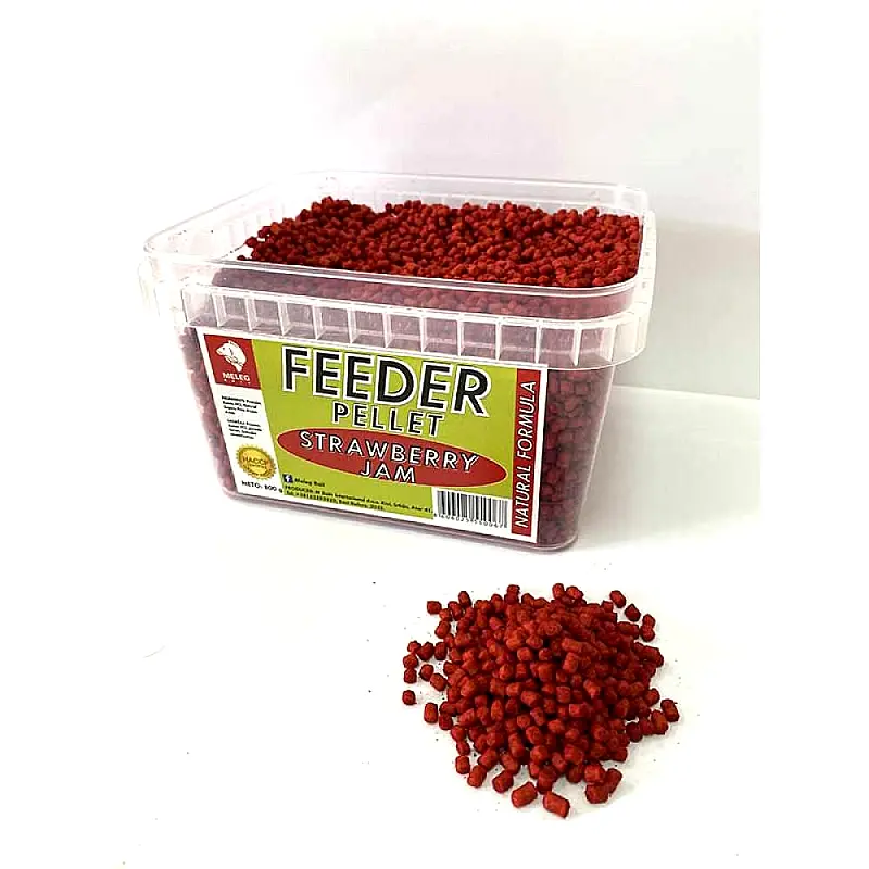 Meleg FEEDER PELLET 800gr STRAWBERRY JAM (2024-822-SJ)