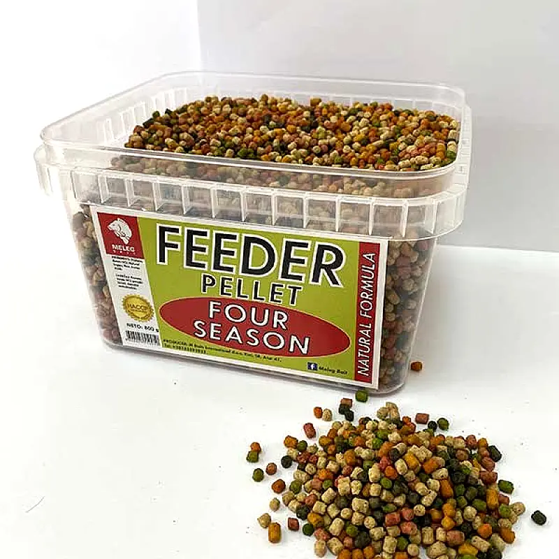 Meleg FEEDER PELLET 800gr FOUR SEASON