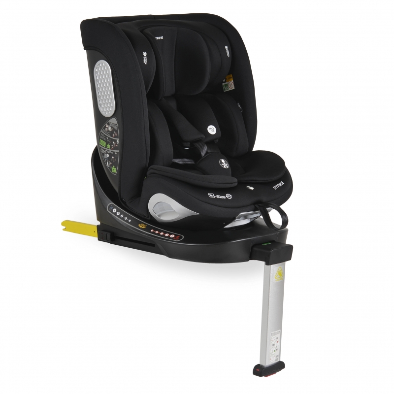 Moni Strike Isofix i-Size auto sedište 40-150cm Deep Black