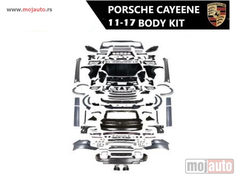 Porsche cayenne 11-17 body kit u 2024