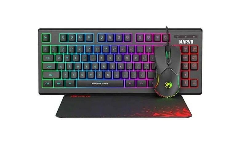 MARVO LOOT 30 CM310 CRNI Set USB TASTATURA+MIŠ+PODLOGA
