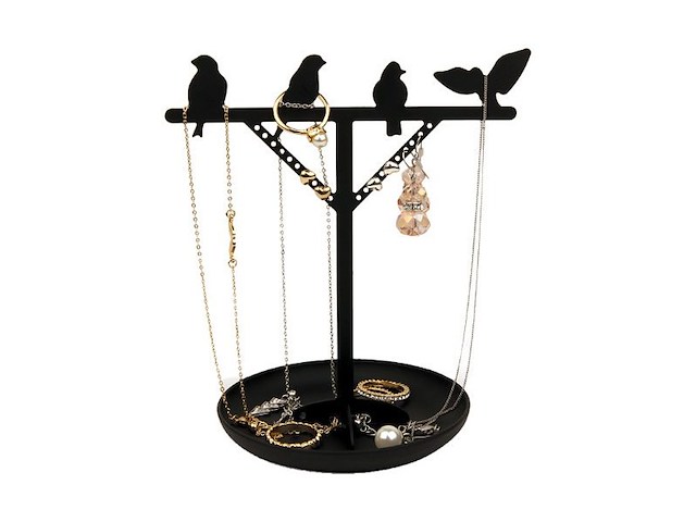 Kikkerland stalak za nakit Ptice JK07