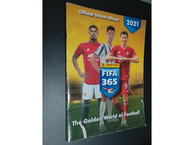 FIFA 365 2021-PANINI-ALBUM SA SLIČICAMA