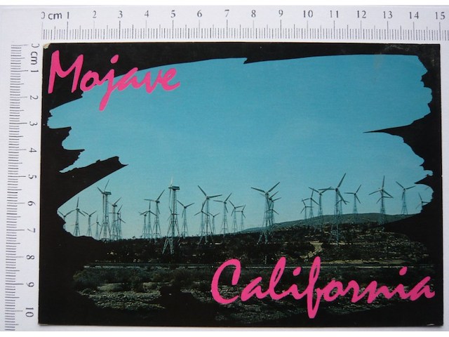 Mojave Desert, Wind Turbines, Kalifornija