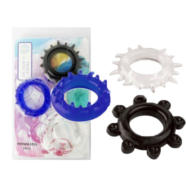 Triple C-ring set colour