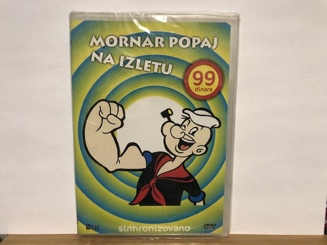 Mornar Popaj Na Izletu DVD