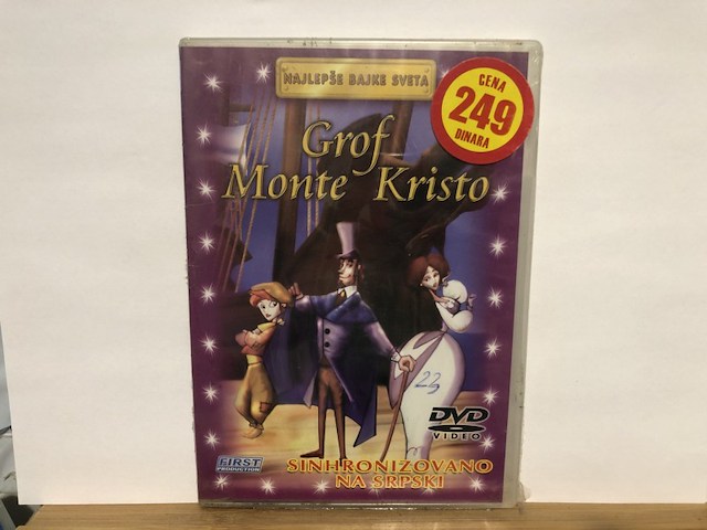 Grof Monte Kristo DVD