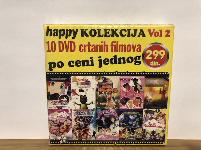 10 DVD Crtanih Filmova